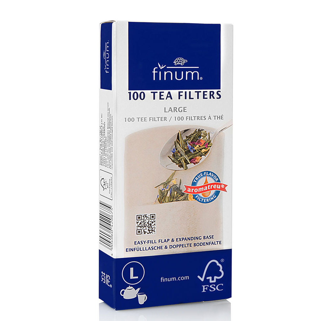 Finum Thee filter Large (100st) | The Tea Queen